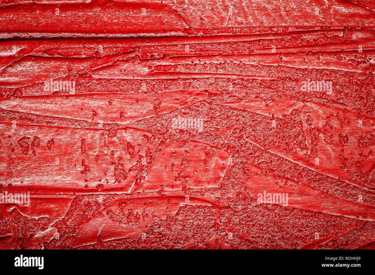 Red bumpy wall stucco texture background, crumpled leather imitation ...