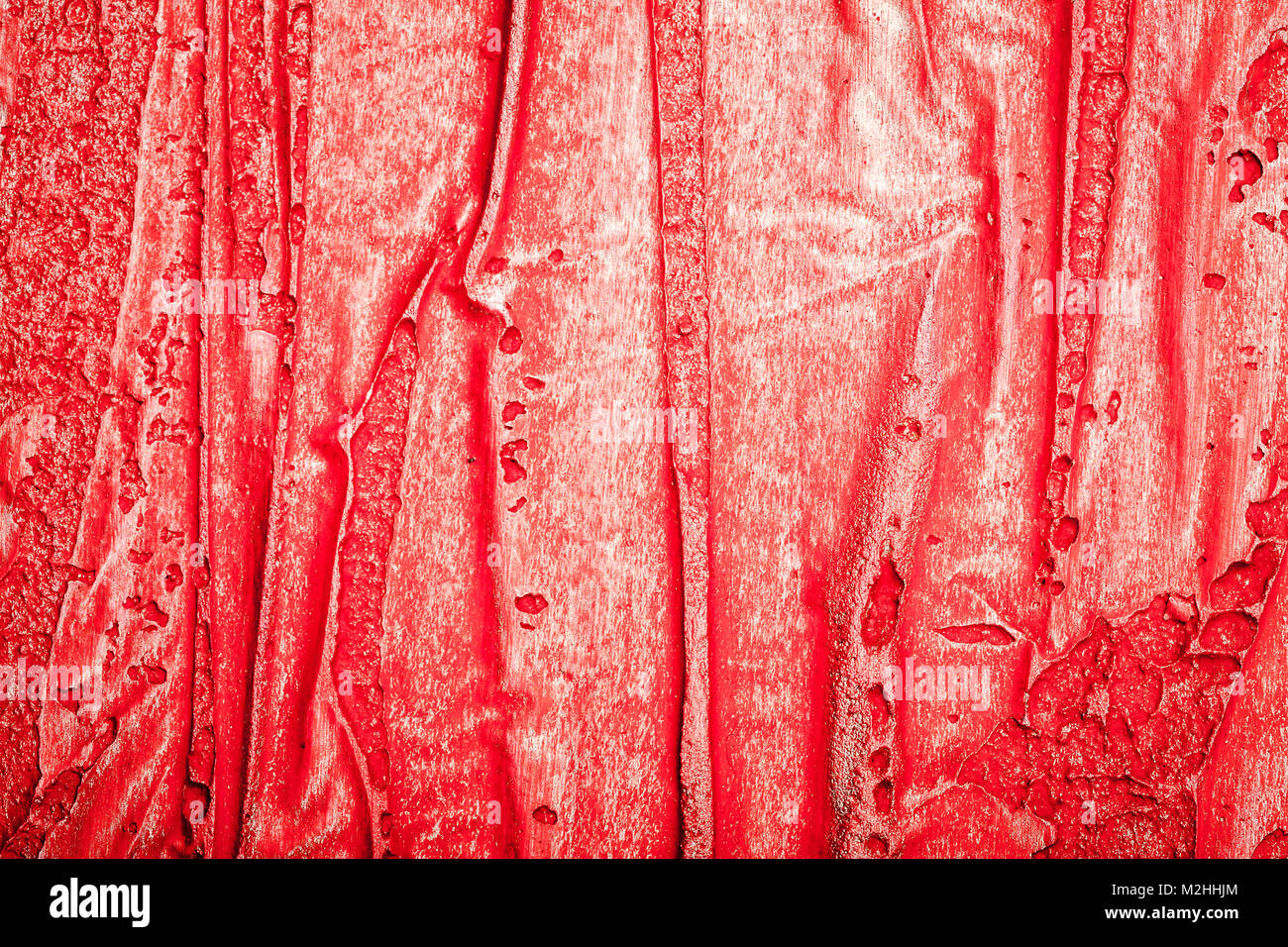 Red bumpy wall stucco texture background, crumpled leather imitation ...