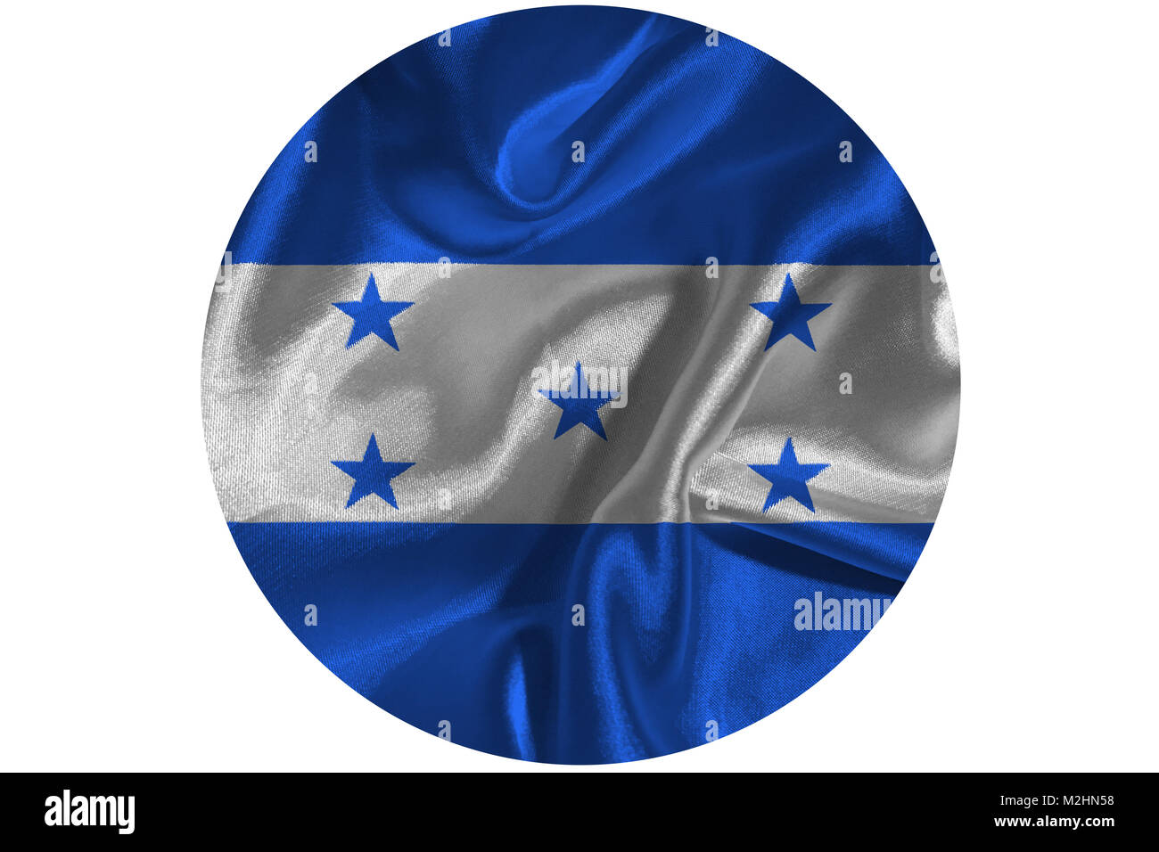 Honduras national flag 3D illustration symbol. Country in central ...