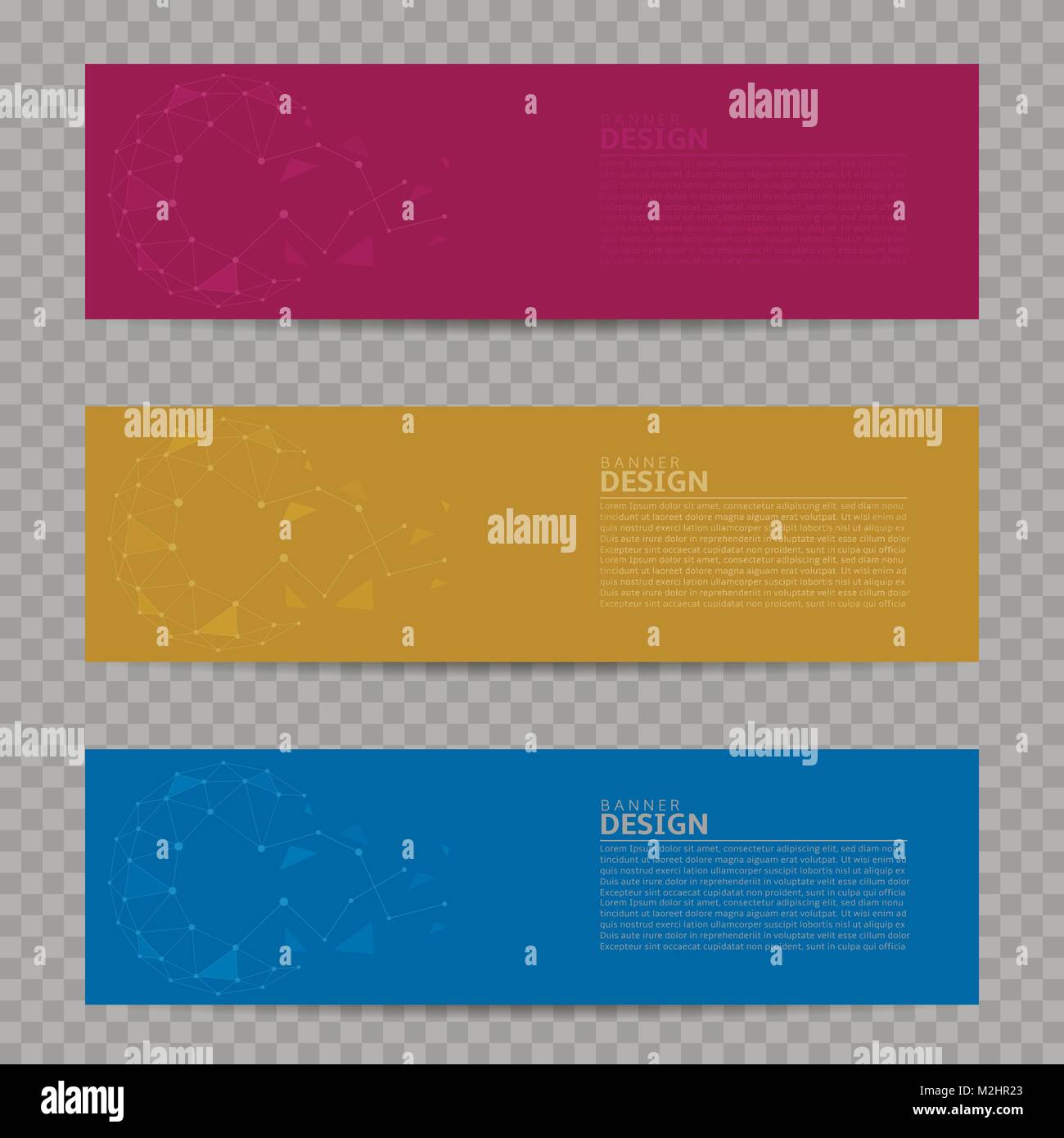 Banner design background set Stock Vector Image & Art - Alamy