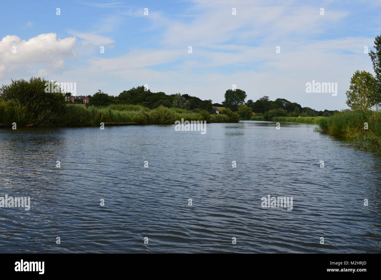 A wide river Stock Photo - Alamy