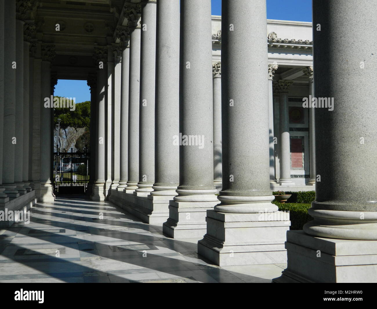 Pillars in Rome Stock Photo - Alamy