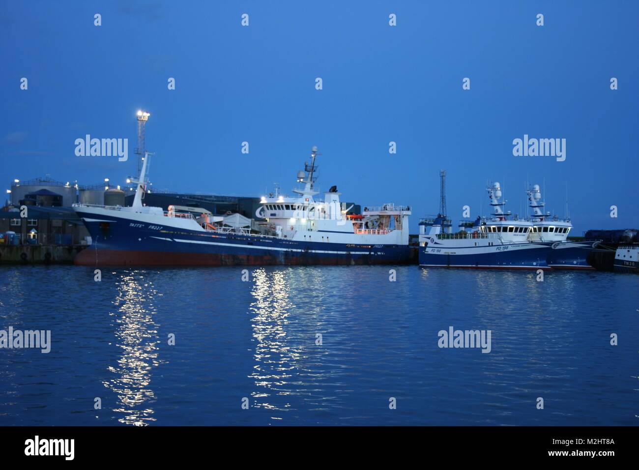 Peterhead fishing boats hi-res stock photography and images - Alamy