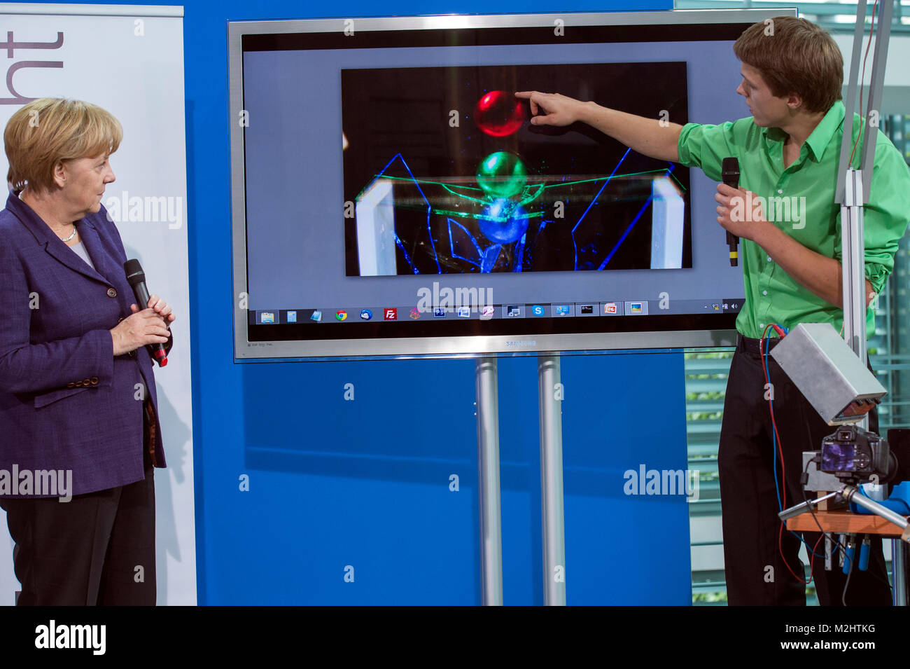 Angela Merkel Young High Resolution Stock Photography and Images - Alamy