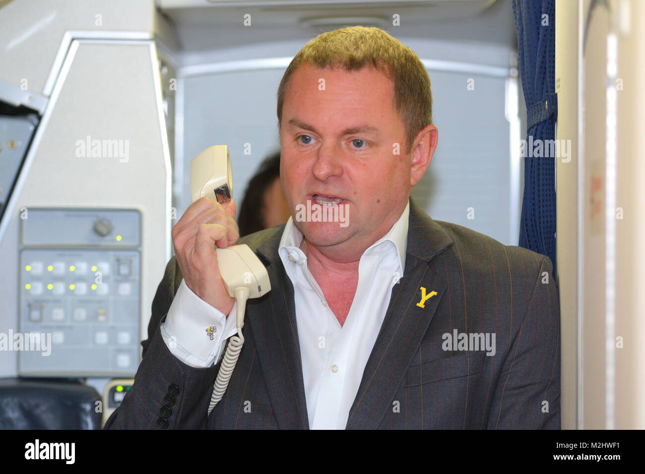 This Is Your Captain Speaking - Sir Gary Verity aboard the FARRRS ...