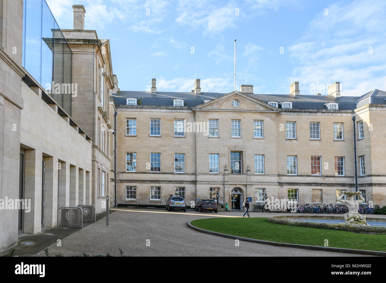 The humanities building and the primary care building in the Radcliffe ...