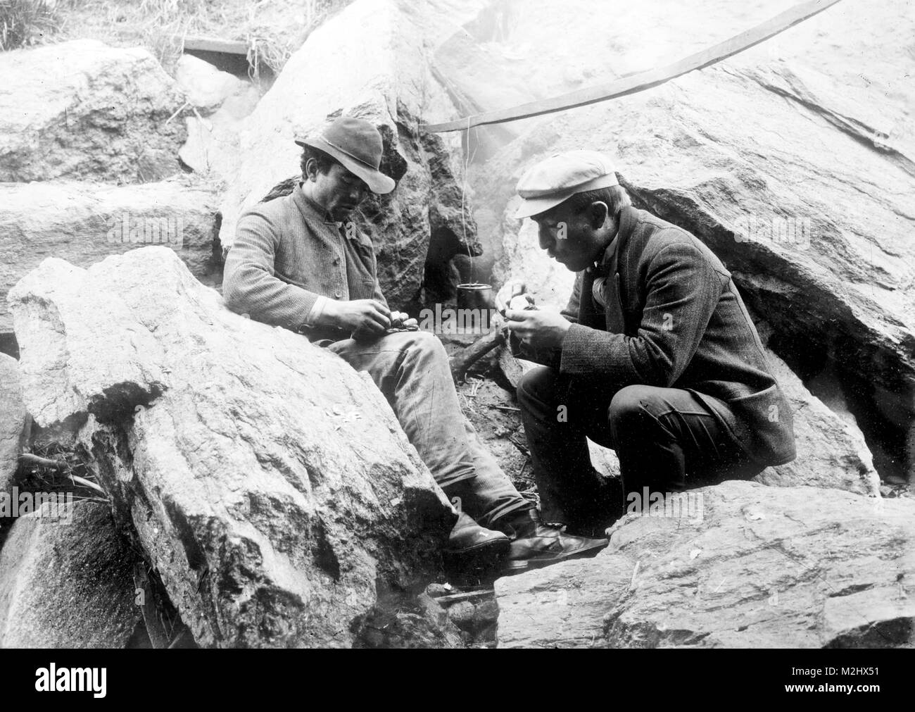 Hobo Campsite, 20th Century Stock Photo - Alamy