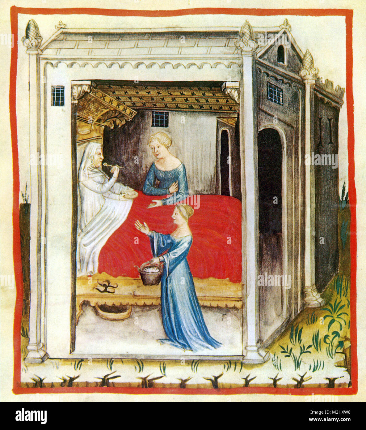 Medieval bed servant hi-res stock photography and images - Alamy