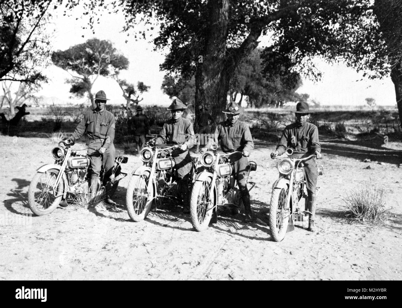 Pancho Villa Expedition, Motorcycle Squad, 1916 Stock Photo - Alamy