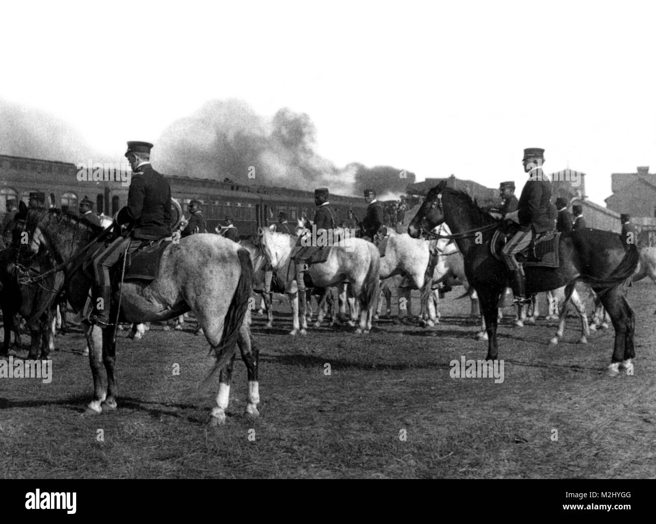 Buffalo Soldiers, 10th Cavalry Regiment, 1903 Stock Photo - Alamy