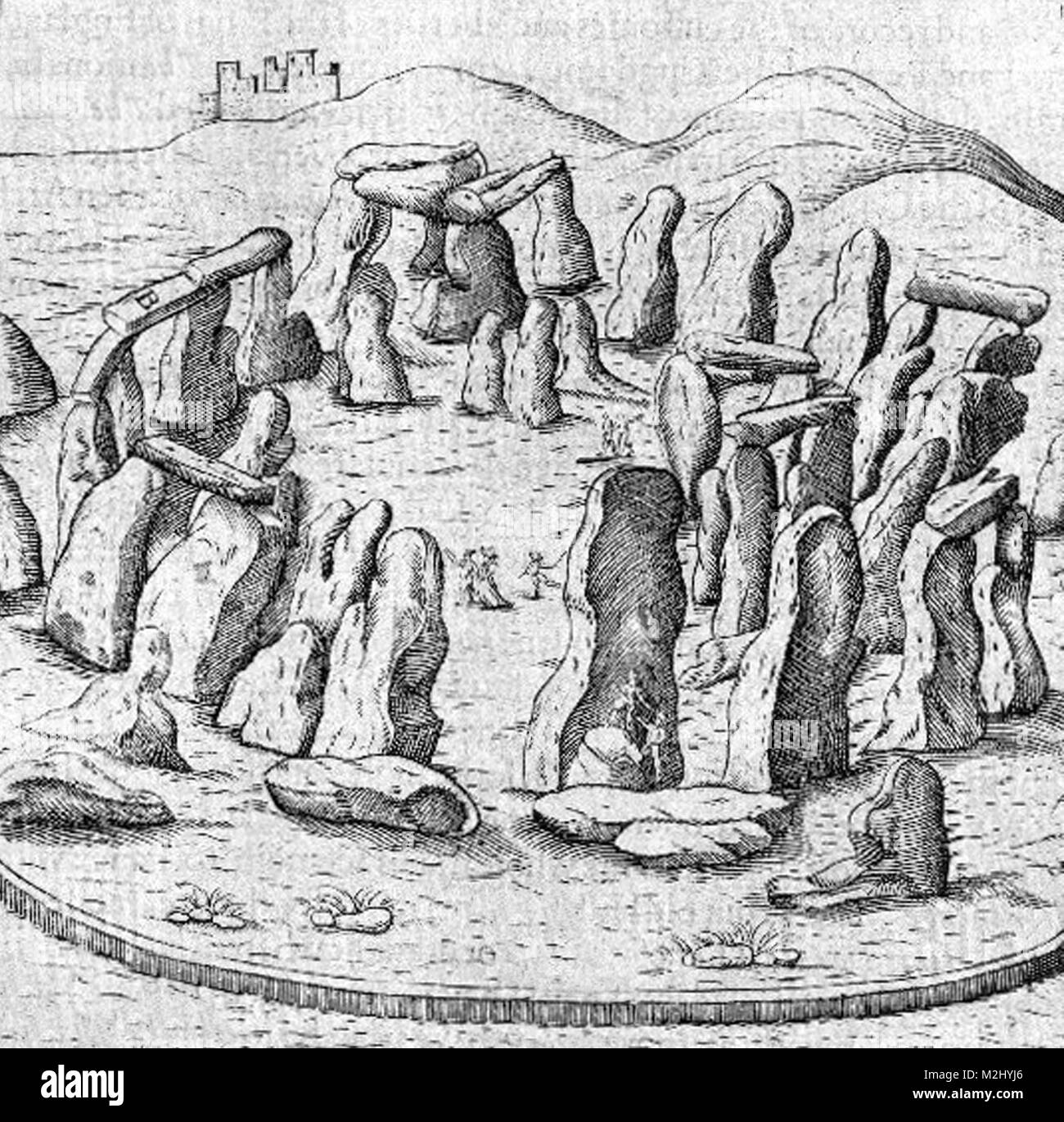 Stonehenge, Prehistoric Monument Stock Photo - Alamy