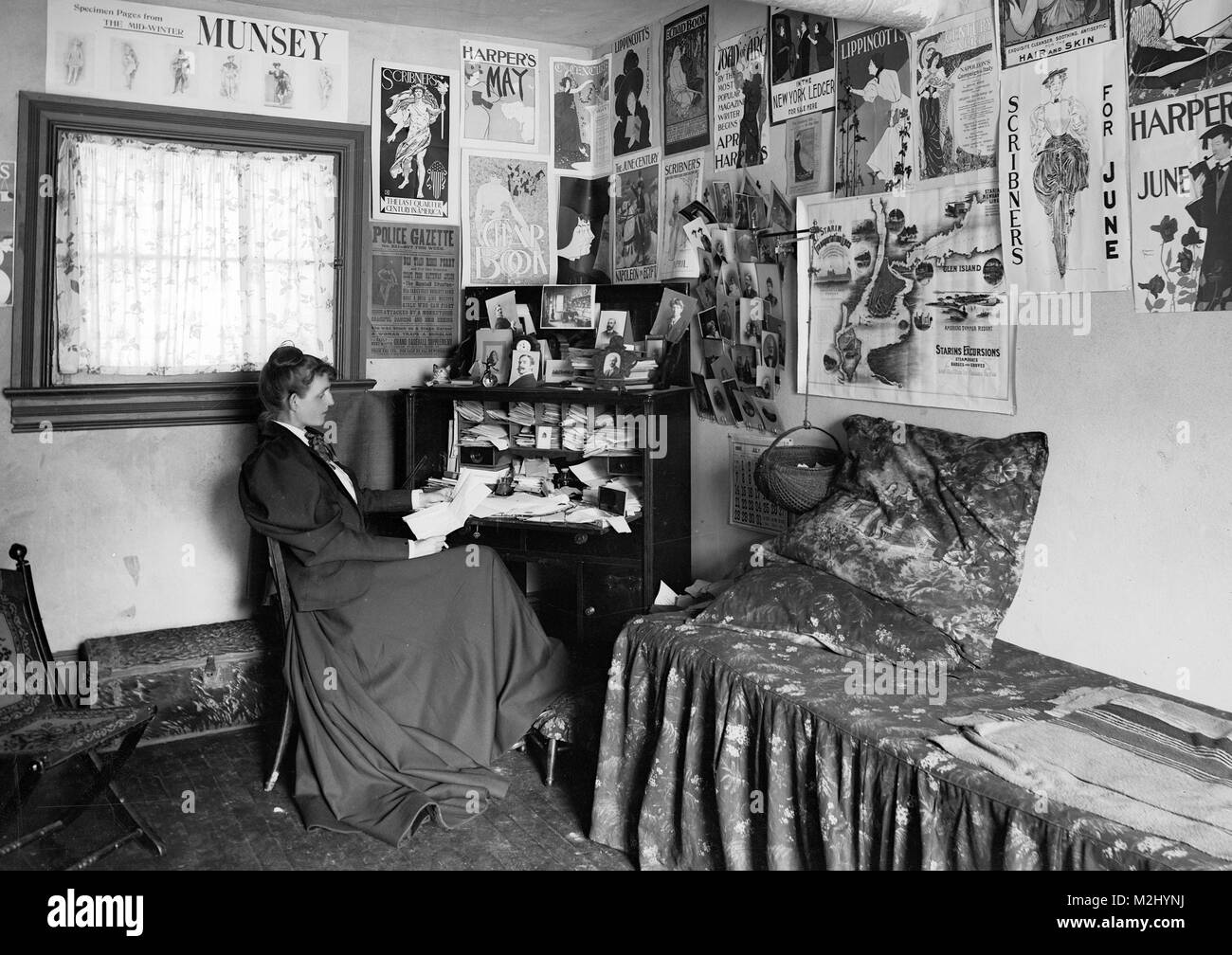 Frances Benjamin Johnston, American Photographer Stock Photo - Alamy