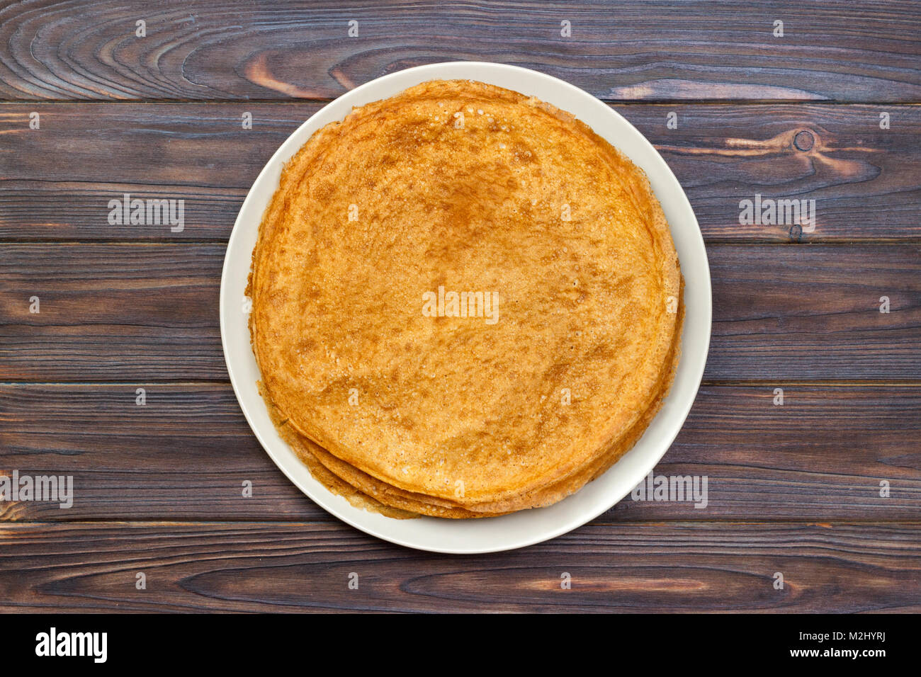 Fried pancakes on old hi-res stock photography and images - Alamy