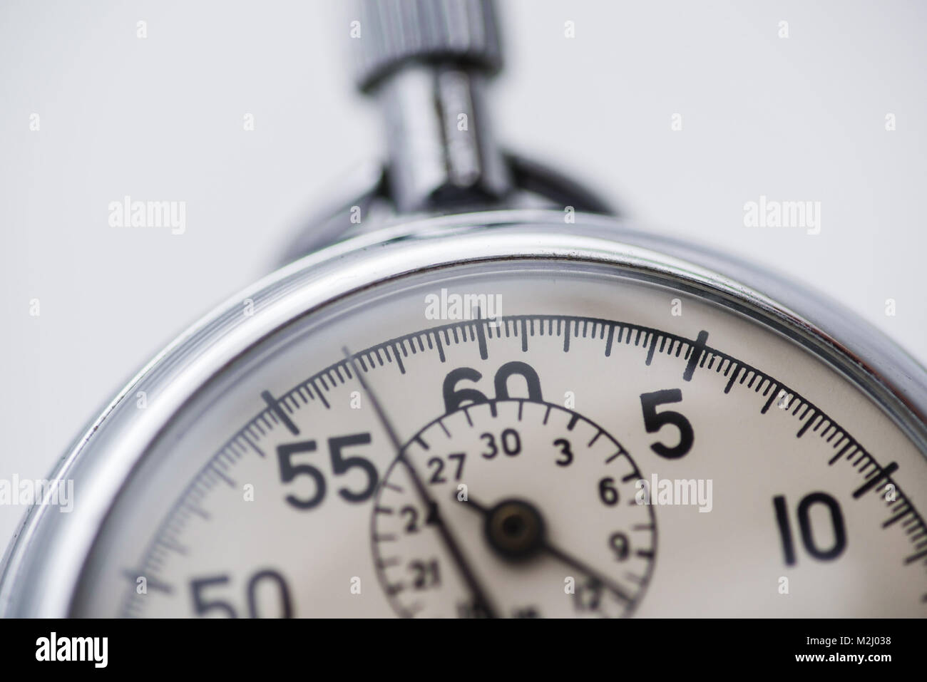Silver stopwatch hi-res stock photography and images - Alamy