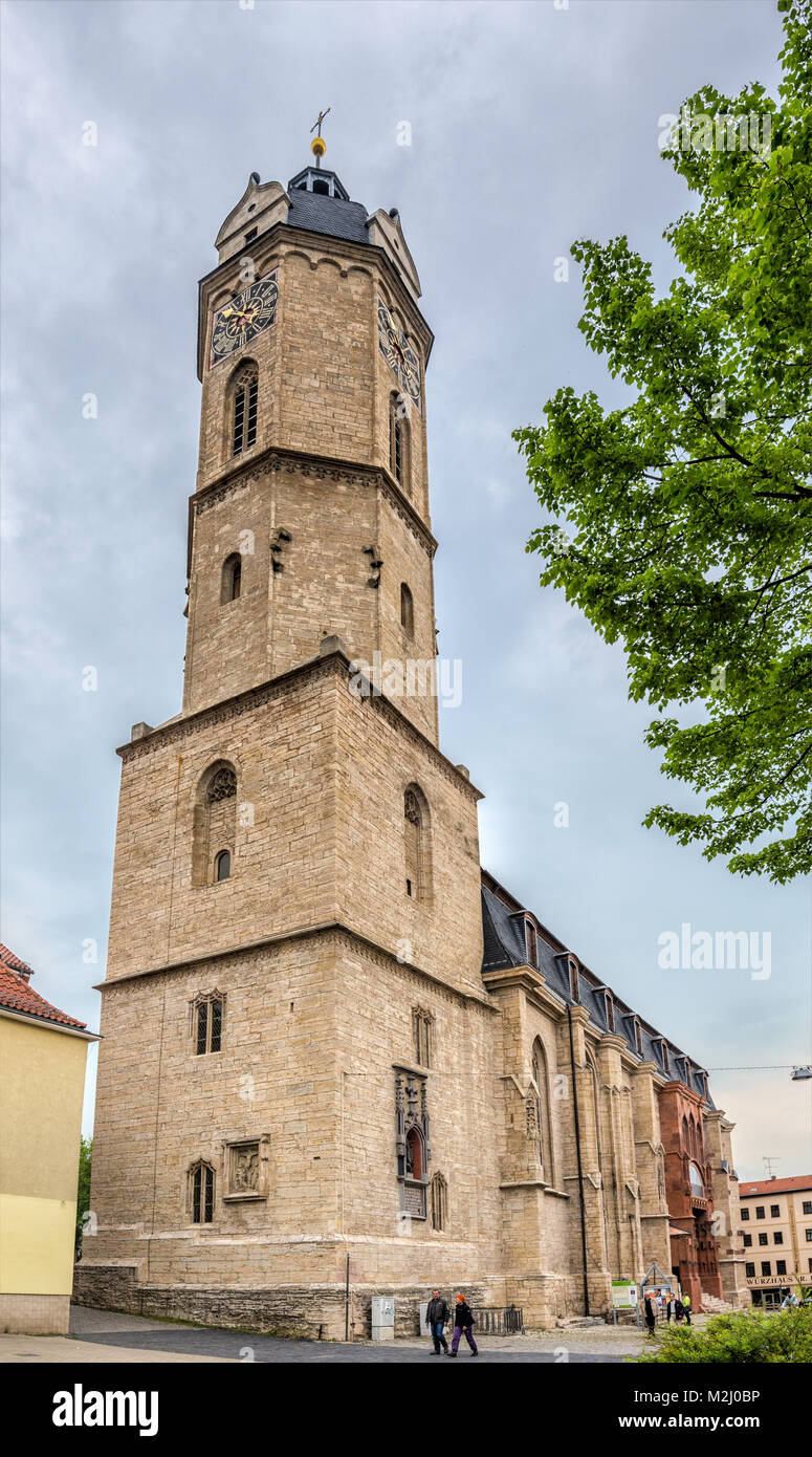 Stadtkirche St Michael (Parish Church), Gothic style, in Jena ...