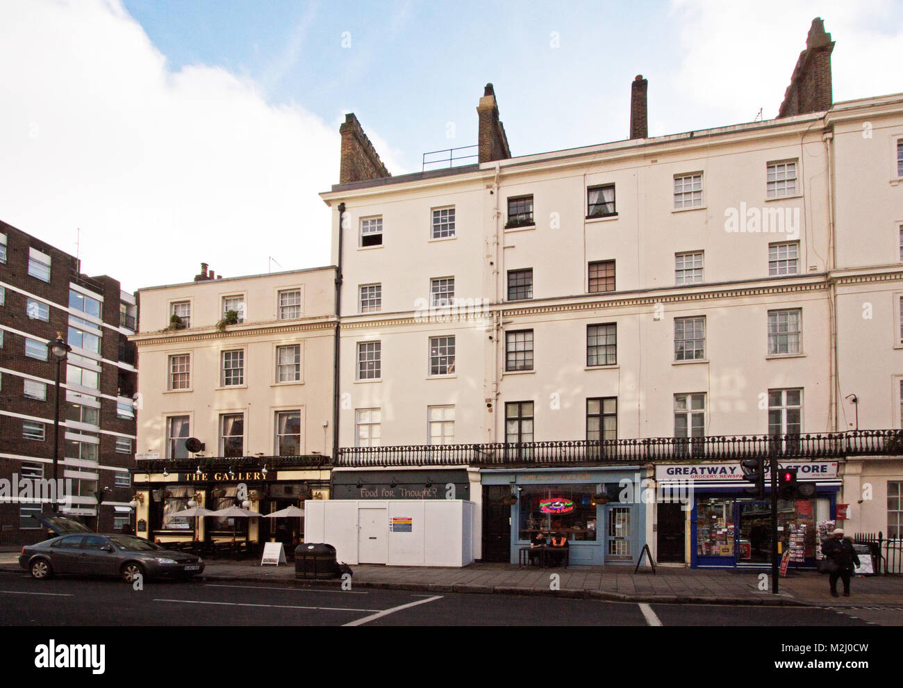 Thomas Cubitt Stucco Houses, Lupus Street, Pimlico, London, England ...