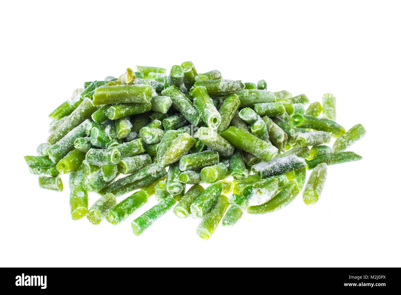 Frozen green string beans Stock Photo - Alamy