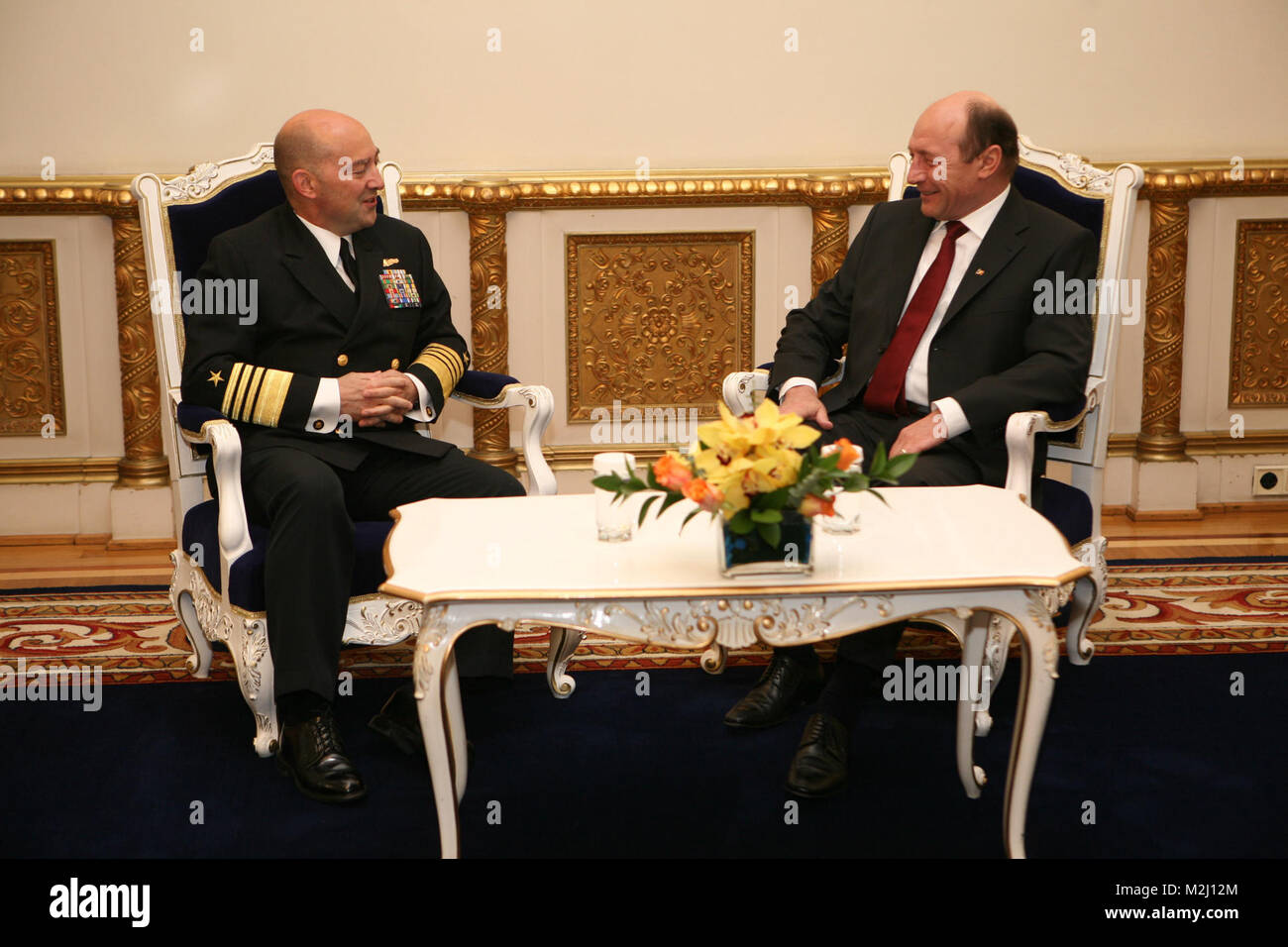 Supreme Allied Commander Europe meets with Romanian president by EUCOM ...