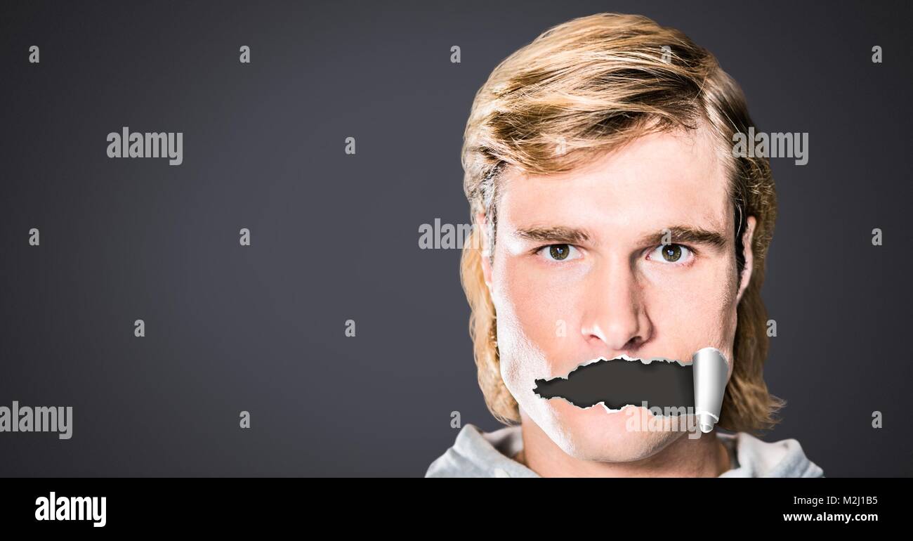 Man torn clothes hi-res stock photography and images - Alamy