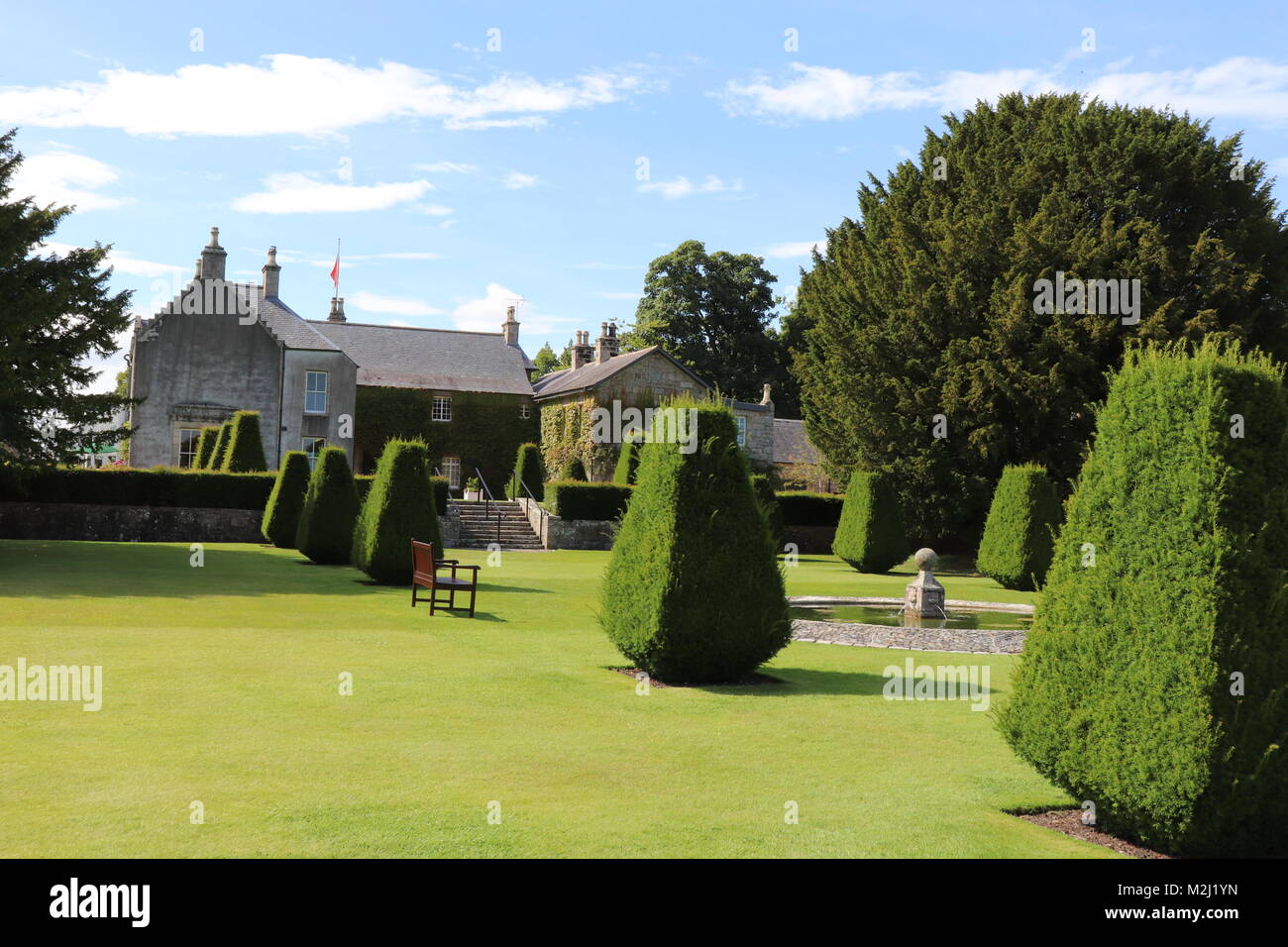 Pitmedden Garden, Ellon, Aberdeenshire, Scotland UK Stock Photo - Alamy