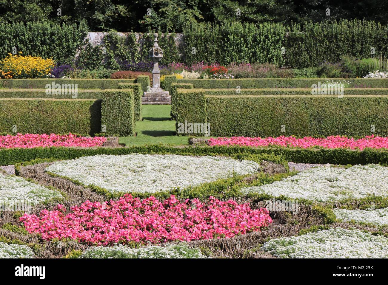 Pitmedden Garden, Ellon, Aberdeenshire, Scotland UK Stock Photo - Alamy
