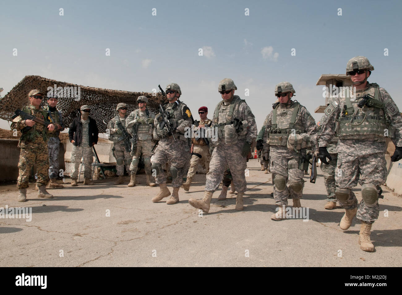 TAL AFAR, Iraq - Col. Mark R. Stammer, commander of 1st Brigade, 82nd ...
