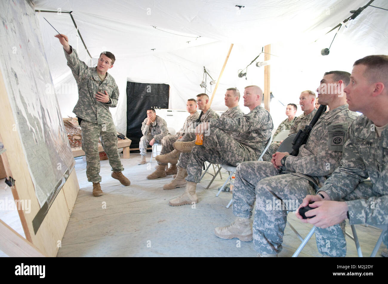 TAL AFAR, Iraq - Capt. Brendan Fitzgerald, commander of Troop C, 3rd ...