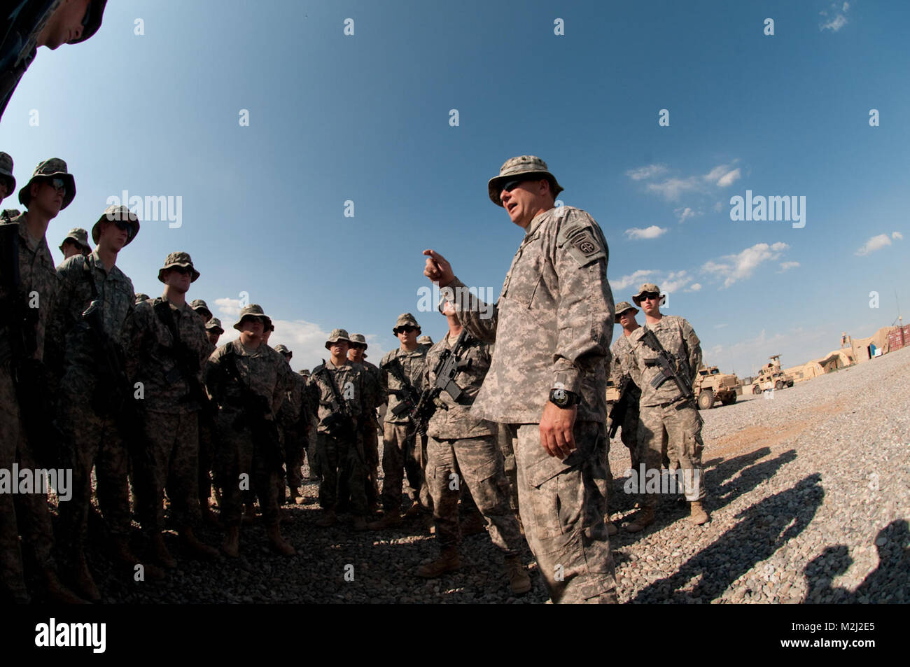 TAL AFAR, Iraq - Col. Mark R. Stammer, commander of 1st Brigade, 82nd ...