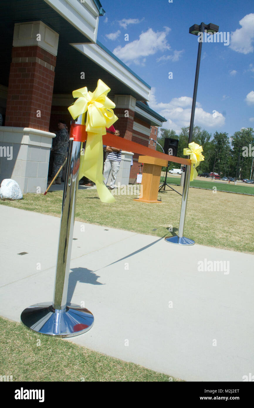 Soldiers celebrate the opening of their brand new state-of-the-art ...