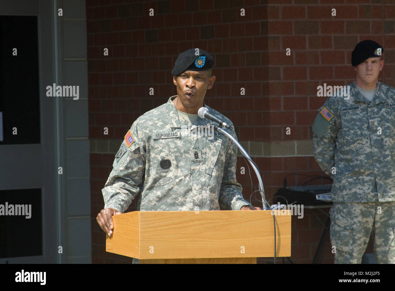 Soldiers celebrate the opening of their brand new state-of-the-art ...
