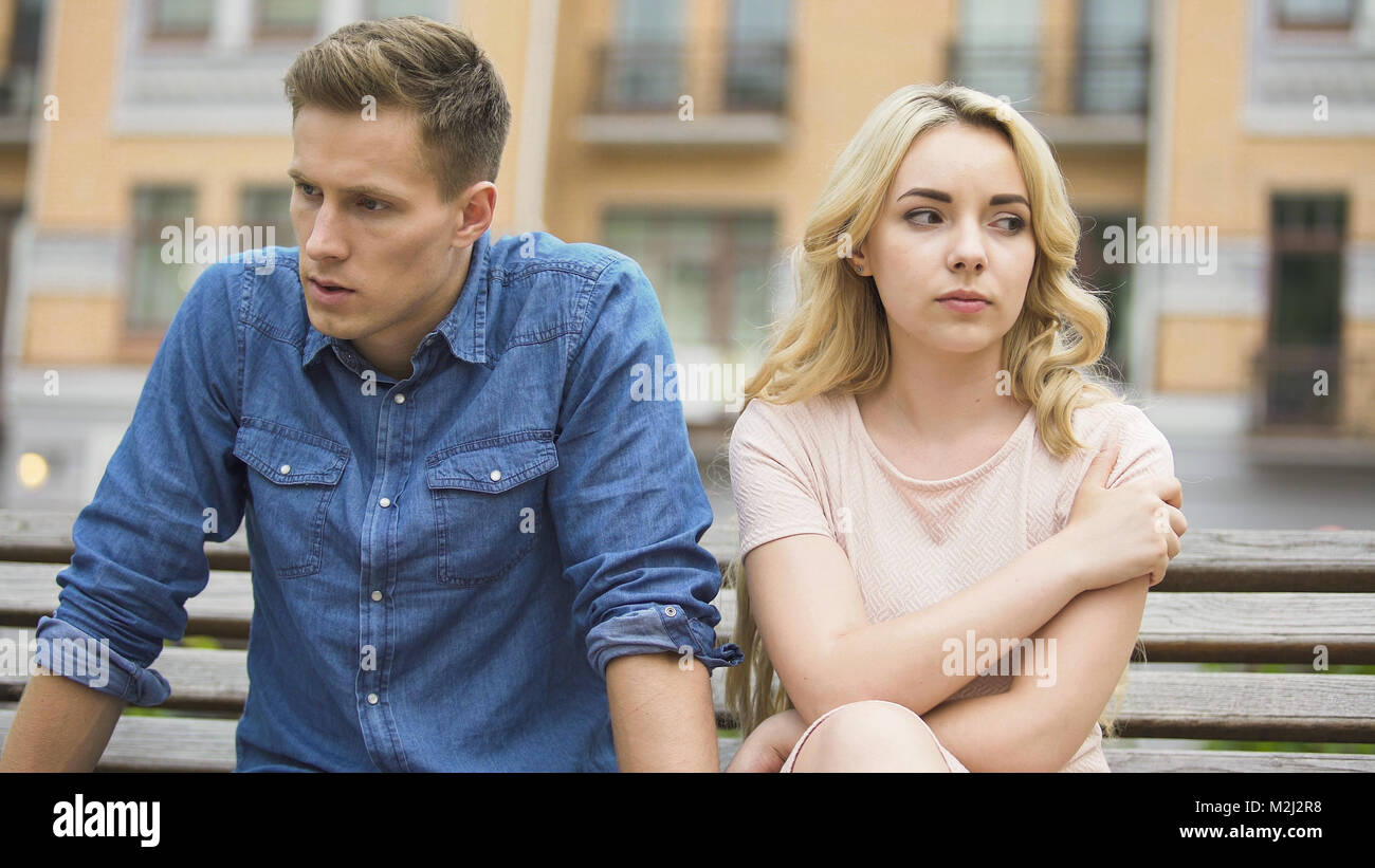 Angry Couple Fighting