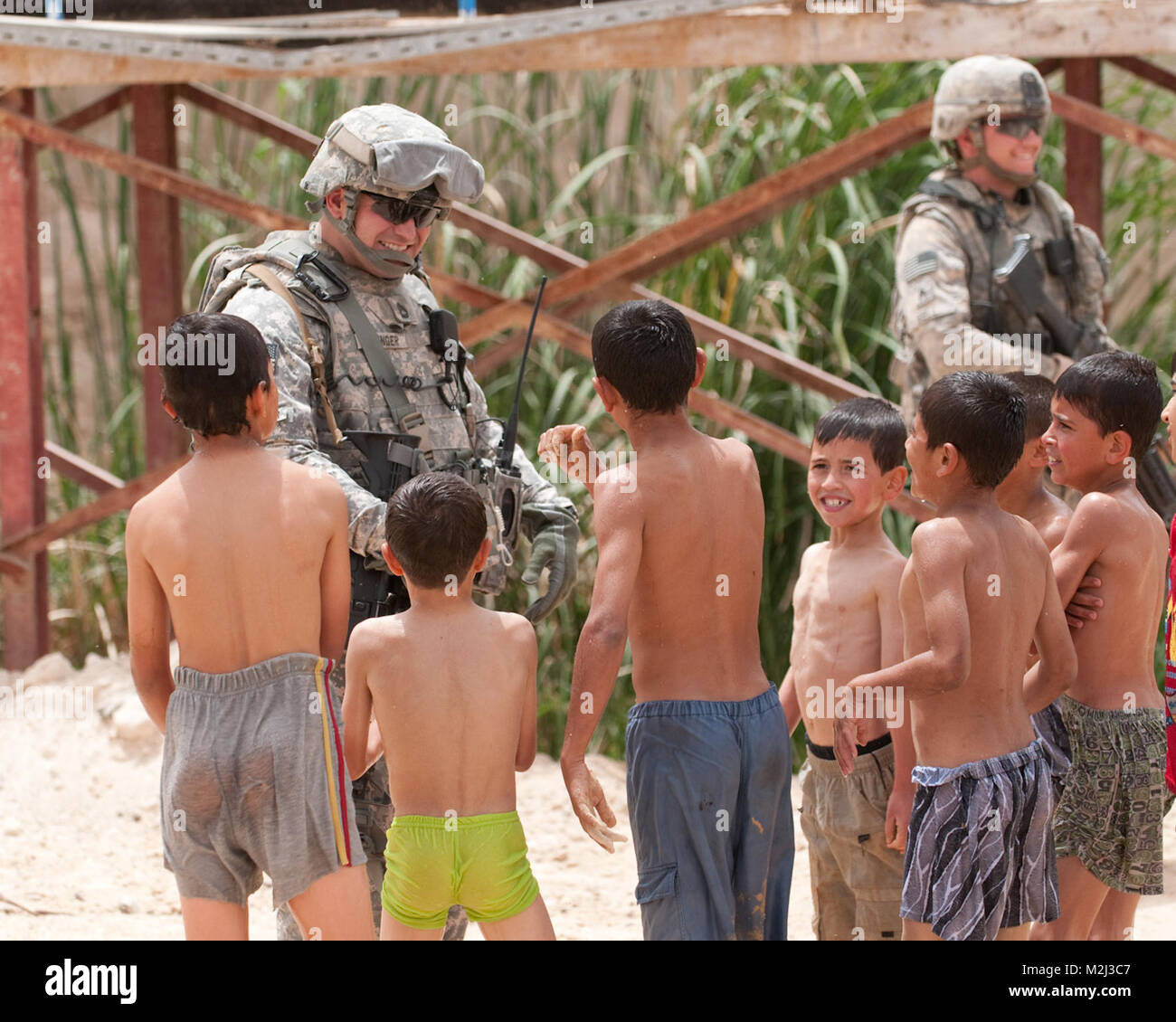 Sgt. 1st Class Jason Reininger, a platoon sergeant with 2nd Platoon ...