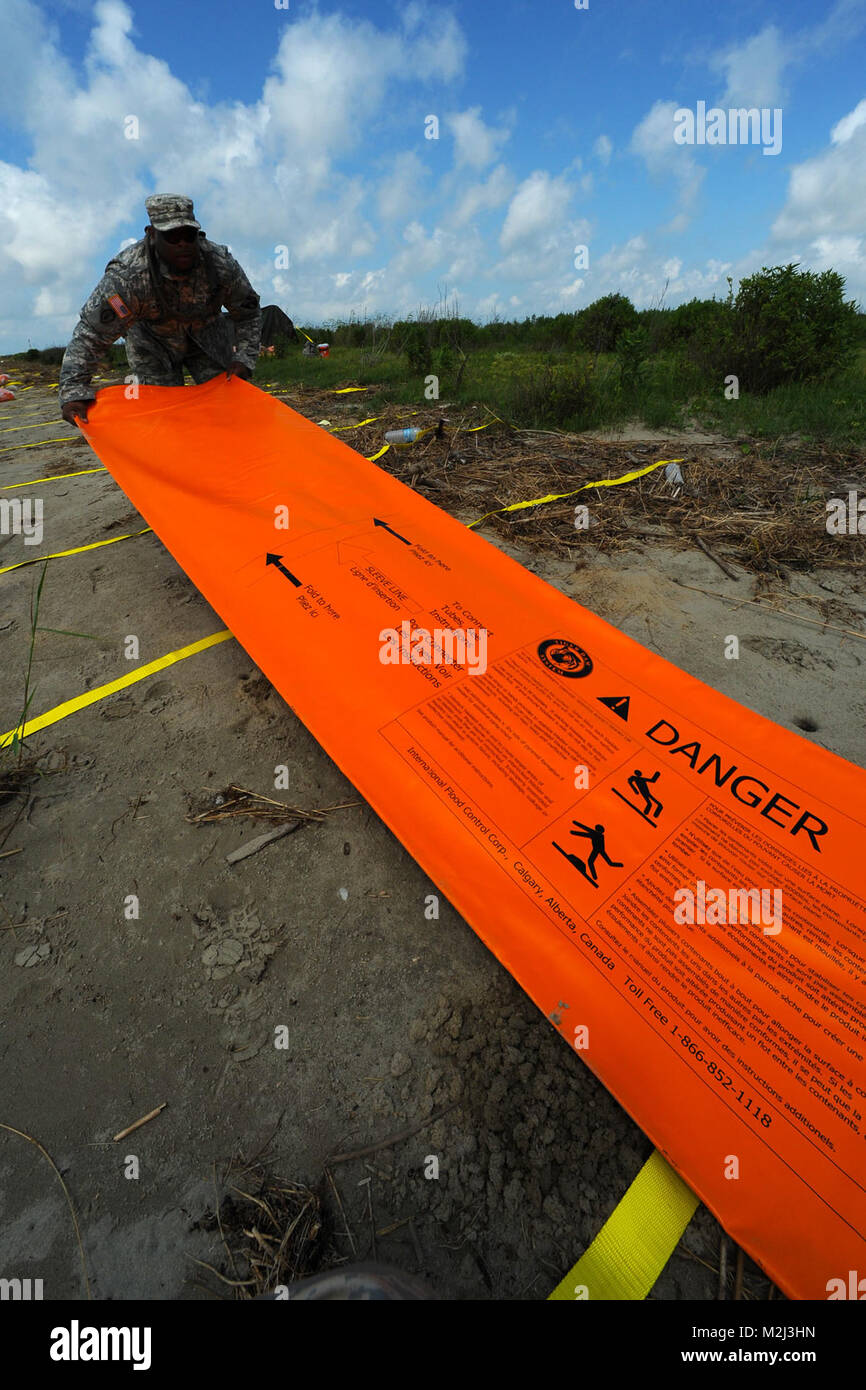 VENICE, La. – Sgt. Tony Kennedy with the Louisiana National Guard’s ...