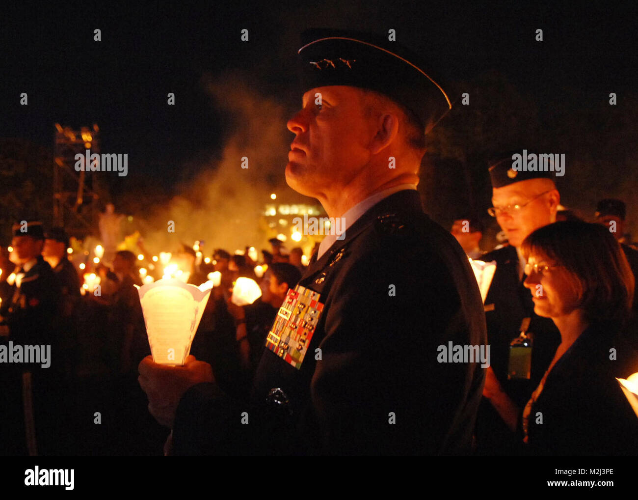 Lourdes, France--3rd Air Force Commander Lt. Gen. Frank Gorenc ...