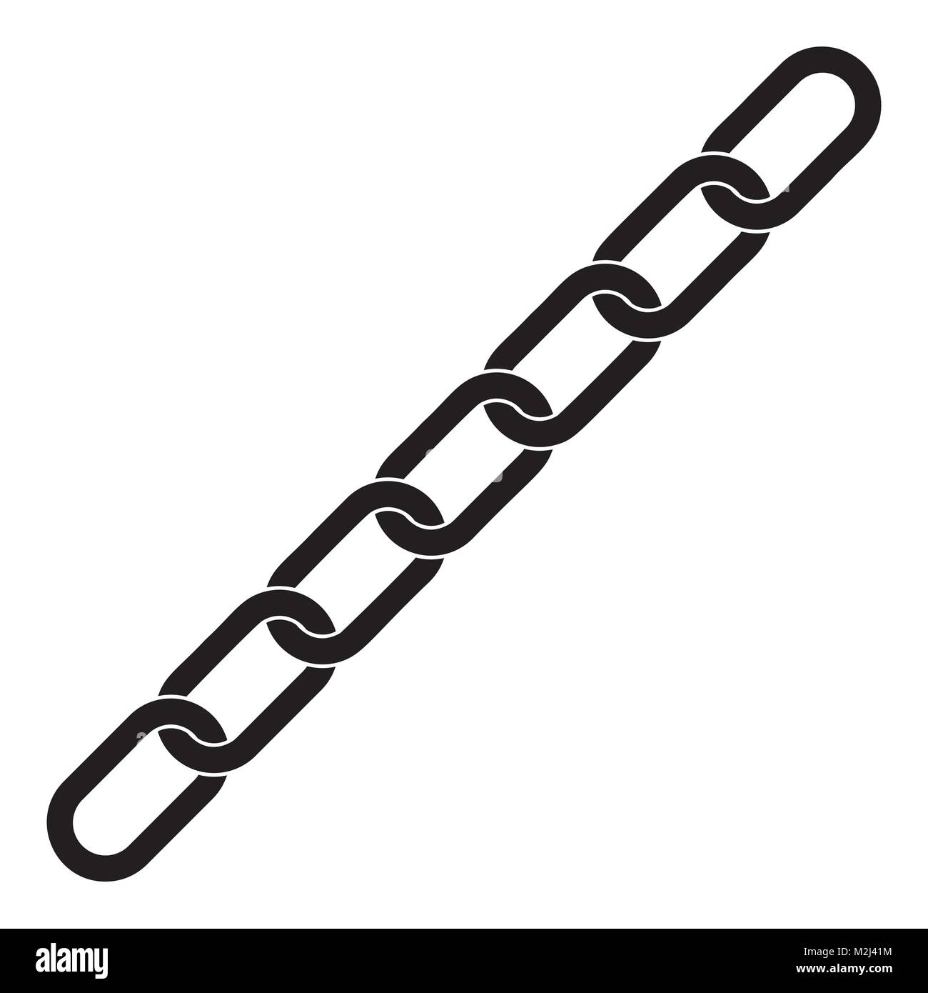 Chain Icon vector Stock Vector Image & Art - Alamy