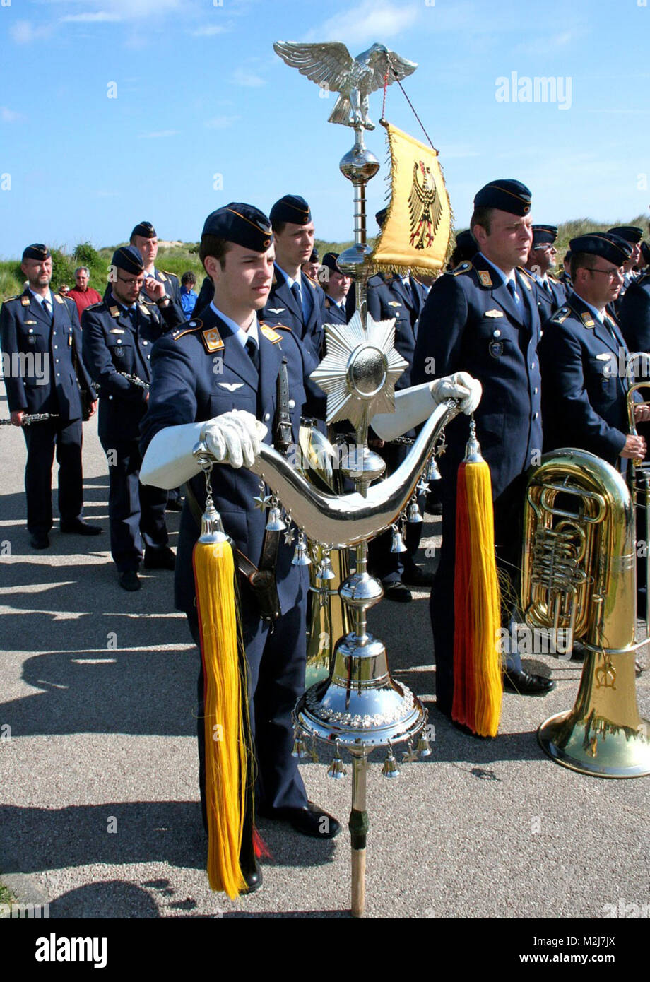 German military band performs at D-Day memorial by EUCOM Stock Photo ...