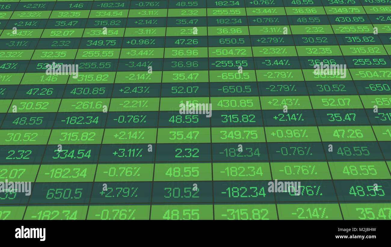 Real time image stock prices hi-res stock photography and images - Alamy