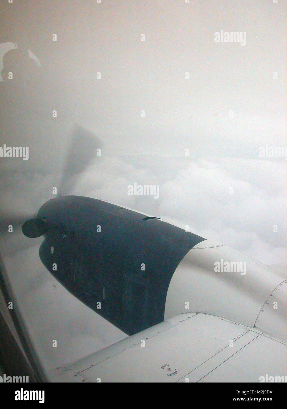 Lt. John Alcorn and Marine Major Jack "Sparky" Landreth pilot the c12b ...