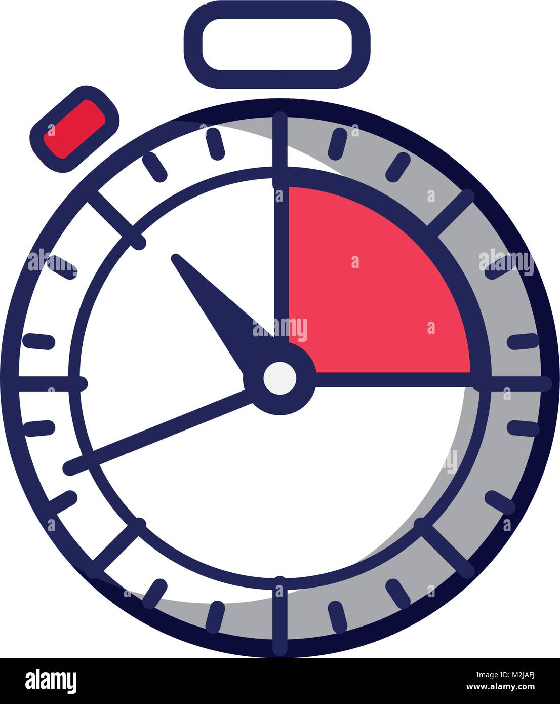 chronometer timer object to measure clock Stock Vector Image & Art - Alamy