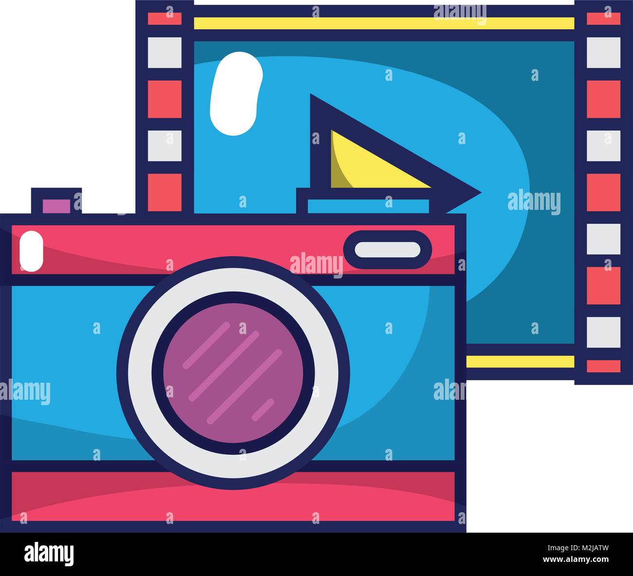 Shutter play Stock Vector Images - Alamy
