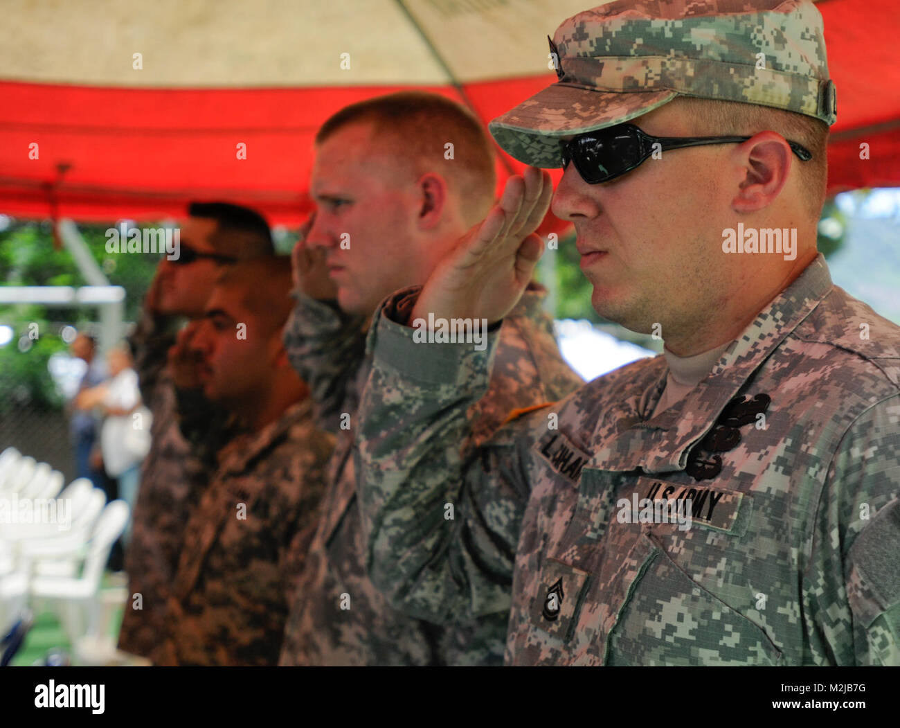 Sgt. First Class Justin Lockhart, 490th Civil Affairs Battalion ...