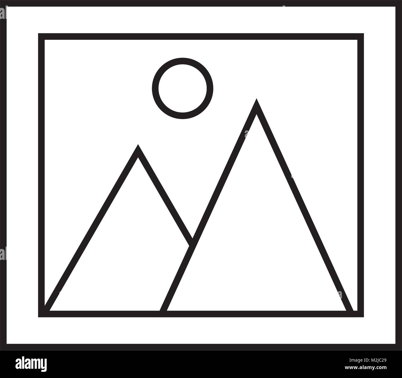 line art picture image object with border Stock Vector Image & Art - Alamy