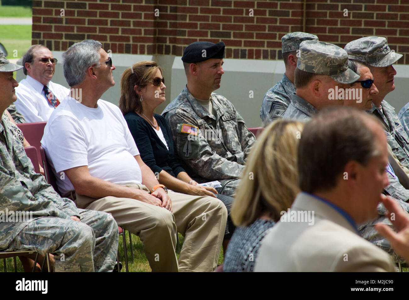 Kate Field (center), the Norfolk District’s Resident Engineer for ...