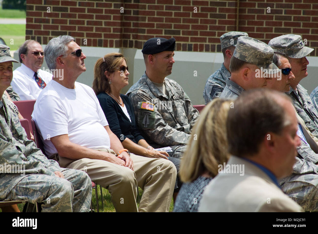 Kate Field (center), the Norfolk District’s Resident Engineer for ...