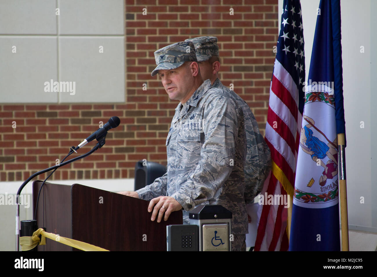 Col. Mark A. Cooter, commander of the 497th Intelligence, Surveillance ...