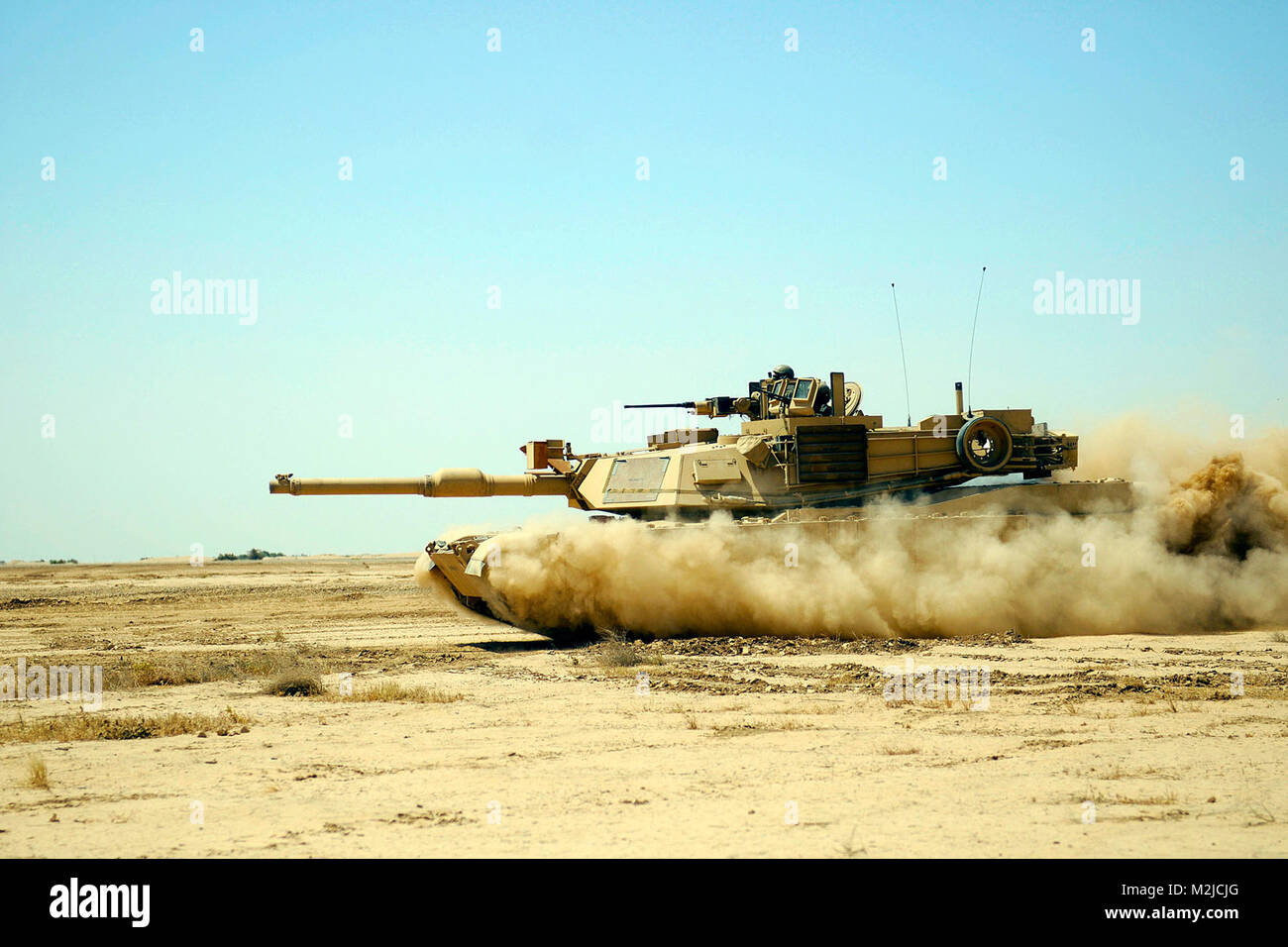 M1AD Abrams Tank by 1st Armored Division and Fort Bliss Stock Photo - Alamy