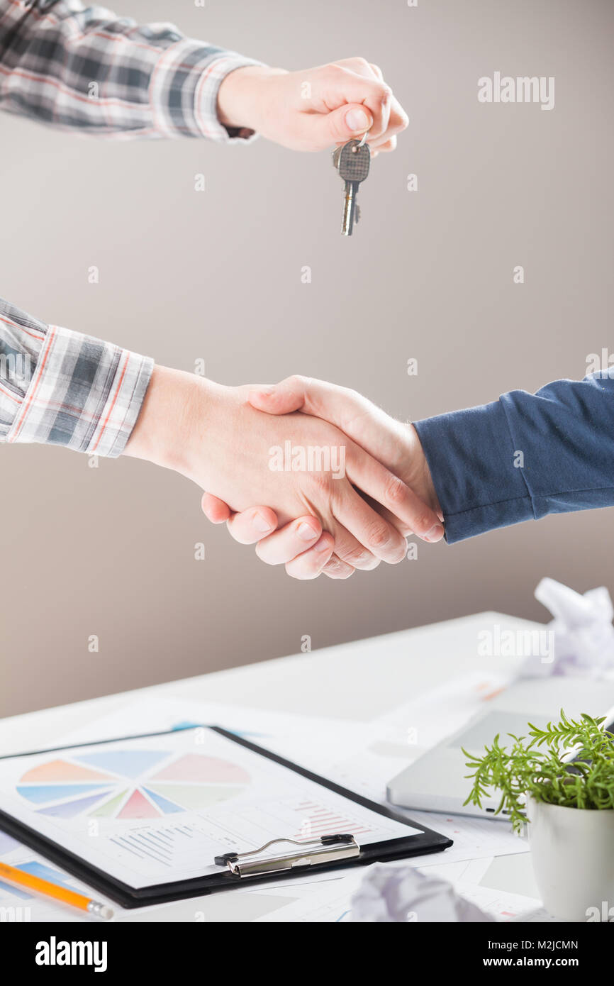 Hands giving handshake over hi-res stock photography and images - Alamy