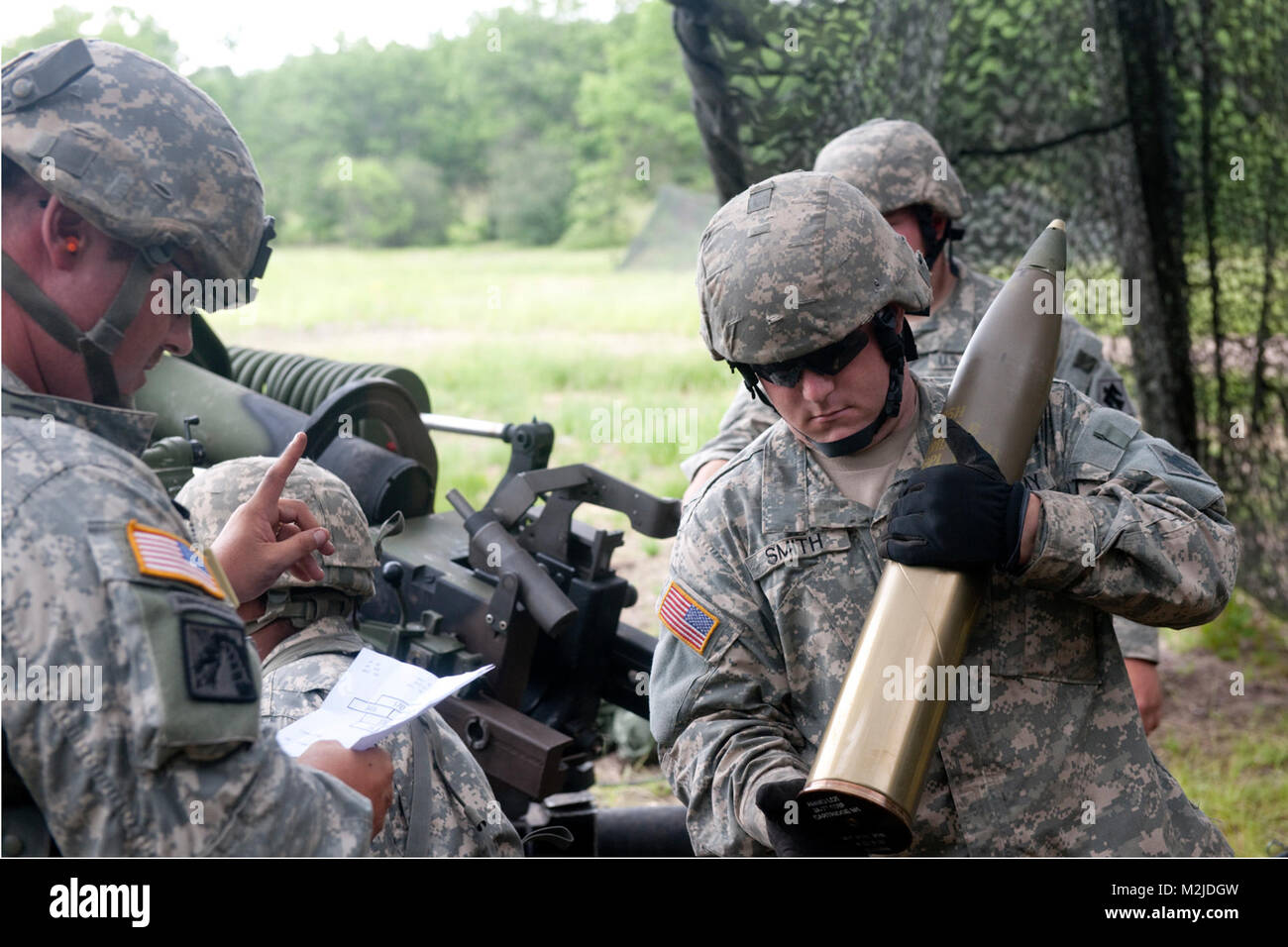 Private 1st Class Matthew Smith a resident of El Reno and a cannon ...
