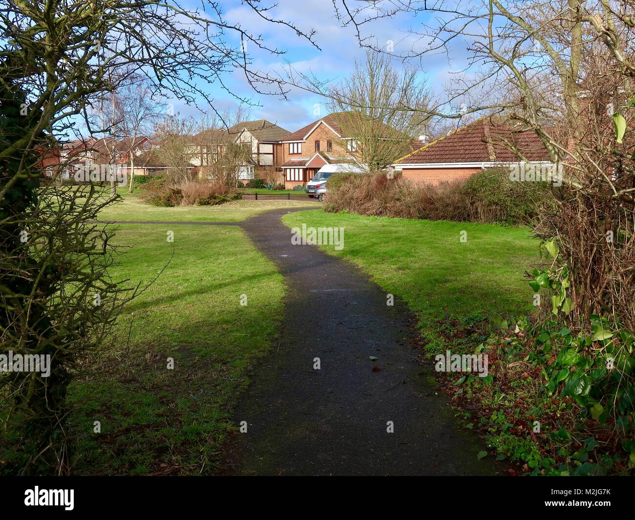 Modern housing development green hi-res stock photography and images ...