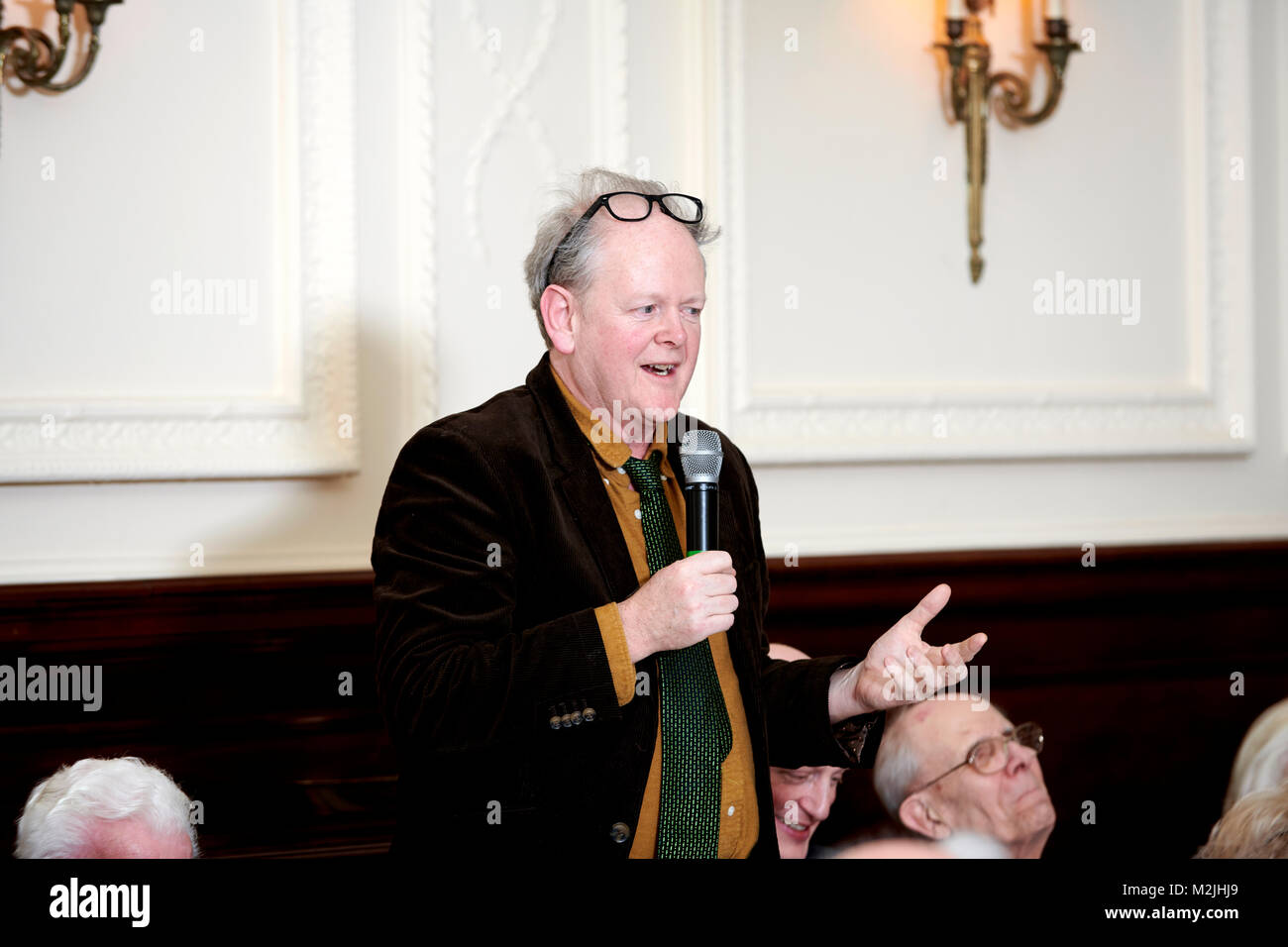 Craig Brown at the Oldie Literary Lunch Stock Photo - Alamy